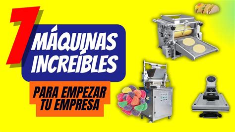 M Quinas Incre Bles Para Empezar Tu Empresa Youtube