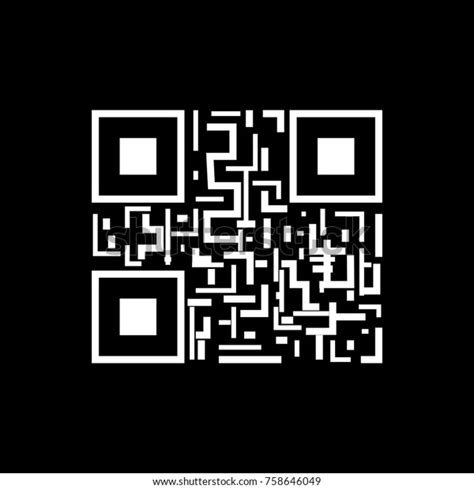 Ảnh Black background qr code nền đen với mật mã QR độc đáo