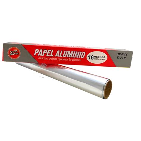 PAPEL ALUMINIO Gold Silver