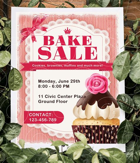 Bake Sale Flyer Template
