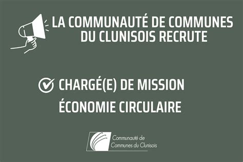 Économie circulaire Communauté de communes du Clunisois