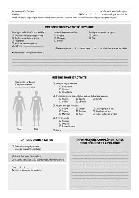 La prescription d activité physique Communauté professionnelle