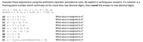 solved evaluate these expressions using the arithmetic