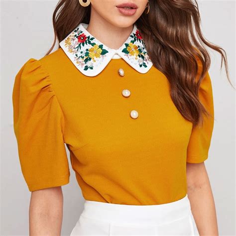 Cómo hacer Cuello Camisero Paso a Paso Fácil Patrón Tipos de Cuello