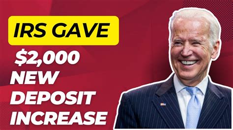 IRS GAVE NEW DEPOSIT DATES 2 000 STIMULUS CHECKS 200 INCREASE FOR