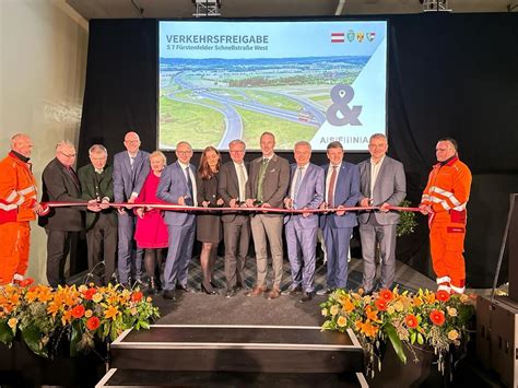 Lr Dorner Er Ffnung Des Westabschnittes Der S Land Burgenland