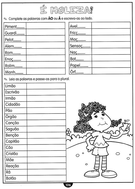 BLOG PROFESSOR ZEZINHO Atividades Português Reforço 4º e 5º Ano