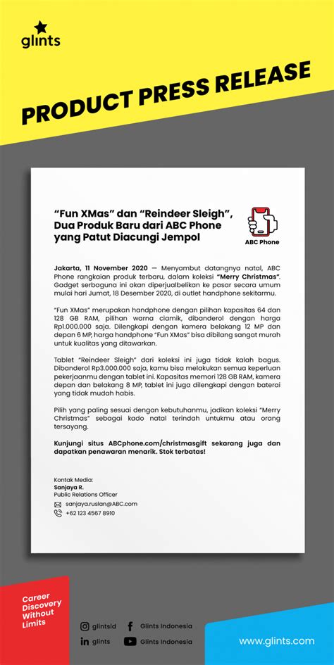 Cara Membuat Press Release Dan Contohnya IFaWorldCup