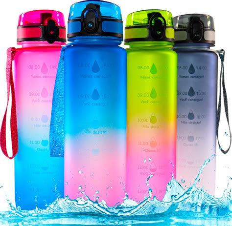Garrafa Squeeze De Água Para Academia 1l Fitness Tie Dye MercadoLivre