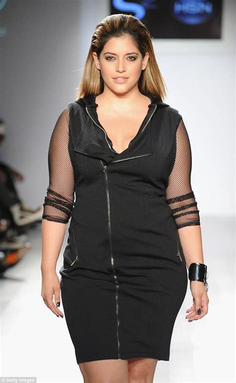 It Was Surreal Size 14 Model Denise Bidot On Being The Only Plus Size Model In Serena