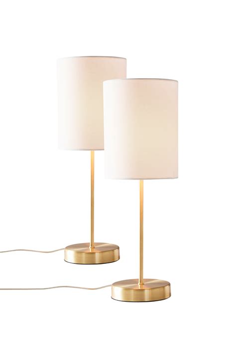 SETH Bordslampa 2 Pack Vit Belysning Jotex