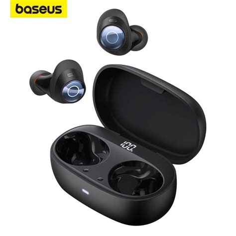 Baseus Bowie MA10 Pro ANC Fone De Ouvido Sem Fio Bluetooth 5 3 48dB