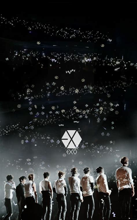 Exo Logo Iphone Wallpaper