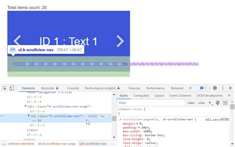 carousel with multiple pages does not show all page buttons