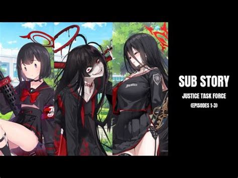 Daily Life Story With Justice Task Force Episodes 1 3 Blue Archive