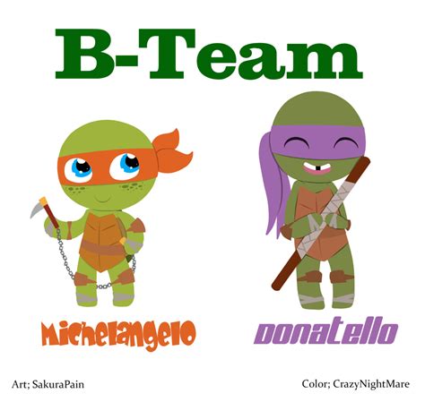 B Team Tmnt On Deviantart