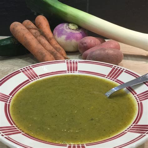 Soupe de légumes variés simple et bonne TA recette facile