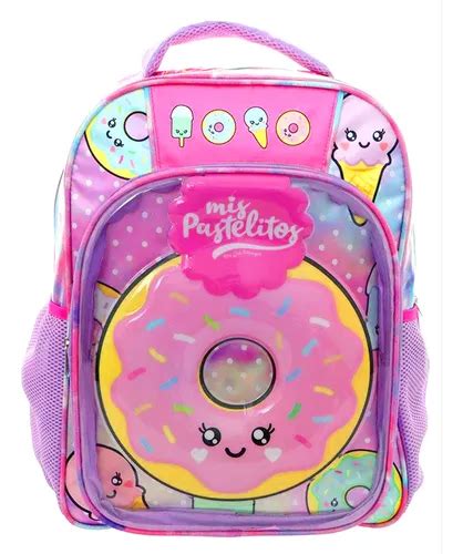 Mochila Mis Pastelitos Primaria D Escolar Original Ruz Oferta Env O