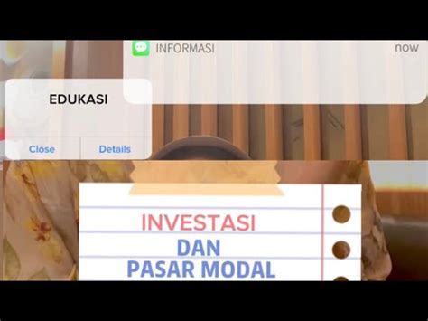 Hukum Investasi Pasar Modal Denada Futri Talia 2008016126 YouTube