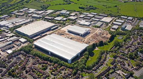 Wingates Industrial Estate Westhoughton Aerial Photo Aerial