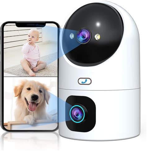Amazon JOOAN 3K 5MP Dual Lens Security Camera Wireless Indoor