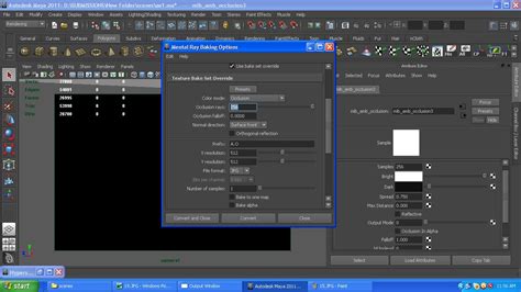 3d Tutorials Baking Ambient Occlusion Map In Maya