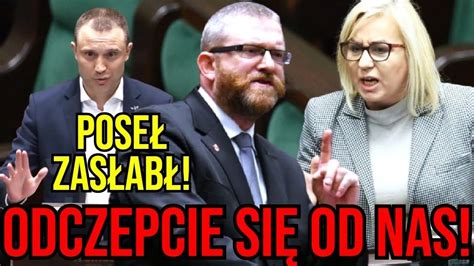 BRAUN CELNIE NOKAUTUJE SŁUGÓW KRAlNY U Poseł ZASŁABŁ na mównicy YouTube