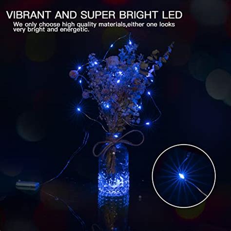 Brightown 12 Pack Led Fairy Lights Battery Operated String Lights
