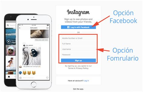 Registrarse En Instagram Crear Una Cuenta Gratis En Solo 3 Pasos