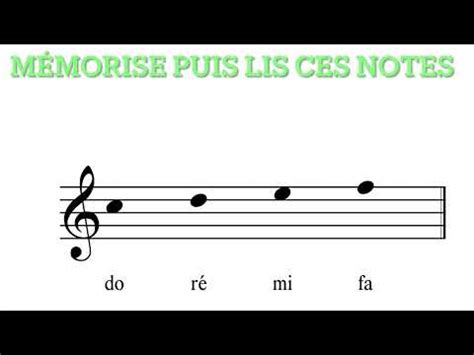 Apprends Lire La Cl De Sol Youtube