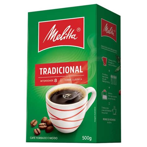 Café Torrado e Moído Tradicional Melitta Caixa 500g BIG BOX Lago