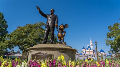 Iconic Partners Statue Restored At Disneyland