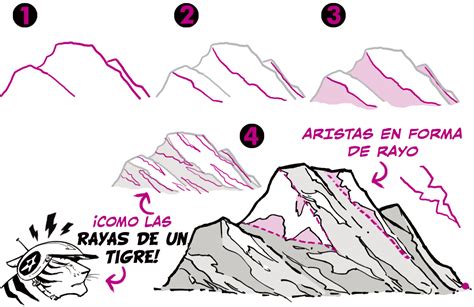 Cómo dibujar montañas Art Rocket