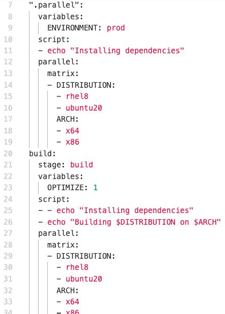 Efficient Pipelines In GitLab CI CD Parallel Matrix Builds Reference