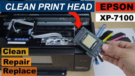 Epson Xp Clean Print Head Manually Replace Or Repair The Printhead