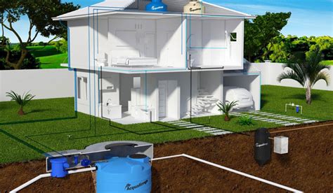 Cisterna como funciona a captação de água da chuva C C Casa e Construção