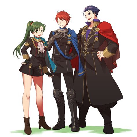 Lyn Eliwood And Hector Fire Emblem And 2 More Drawn By Kori Kms