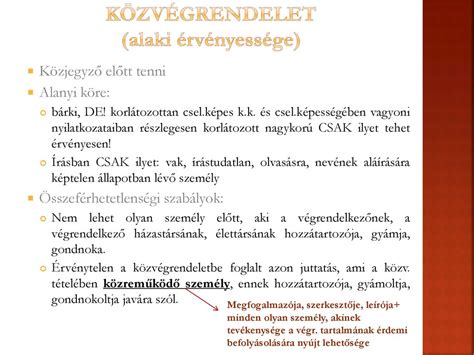 Polgári jog II április 26 Sápi Edit ppt letölteni
