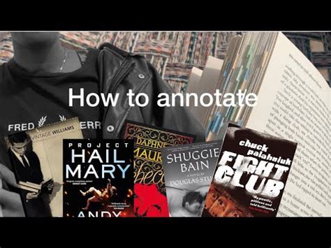 How To Annotate Books Without Writing Directly On Them Youtube