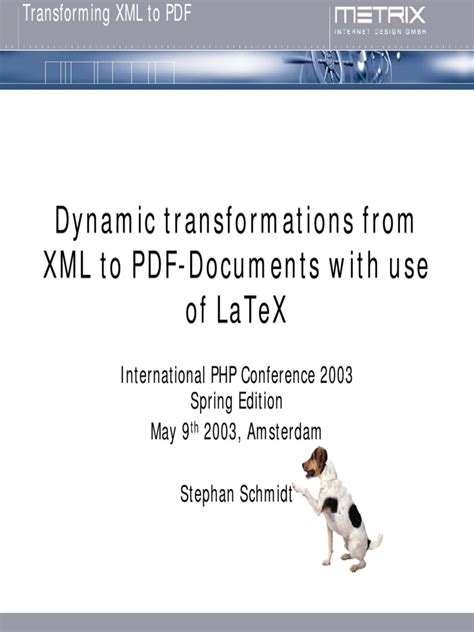 dynamic transformations from xml to pdf documents pdf xslt