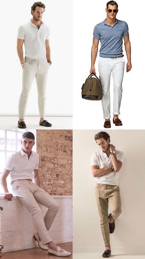 10 Best White Polo Outfit Images Polo Shirt Outfits Mens Casual