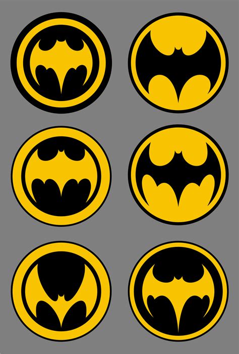 Printable Batman Symbol Printable Templates