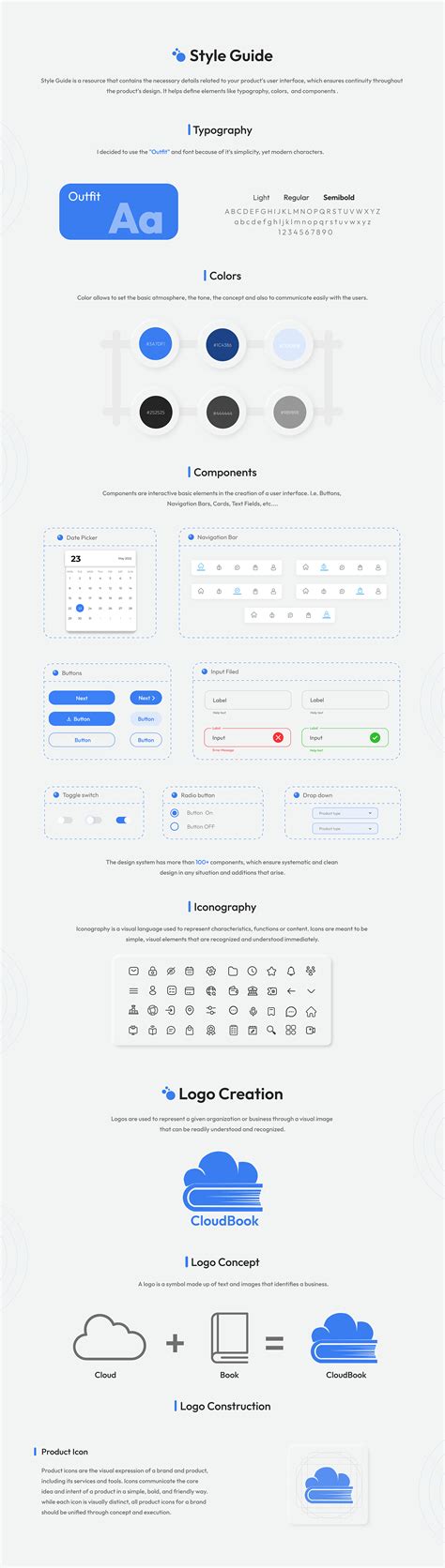 Cloudbook E Learning App Ui Ux Case Study Behance