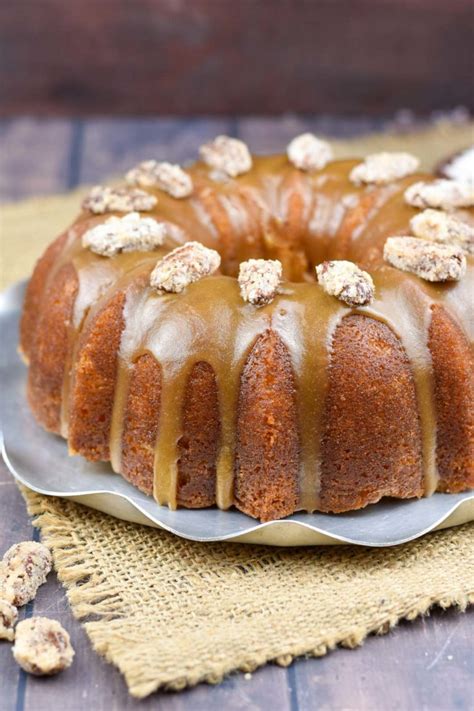 Salted Caramel Kentucky Butter Cake With Bourbon My Sweet Precision