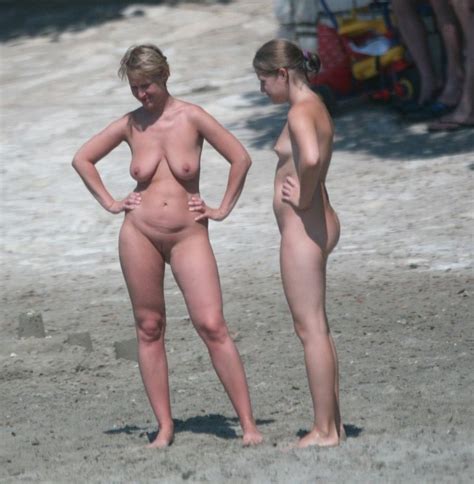 Daughter Topless At Beach