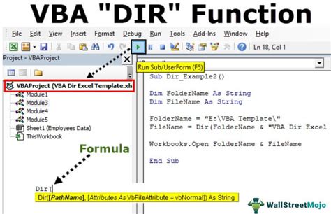 VBA DIR Function How To Use Excel VBA DIR Function