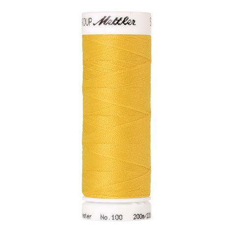 Fil à coudre Mettler Seralon 200m 0120 Soleil d été 1678 Simac