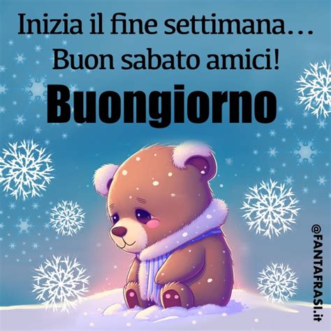 Buon Sabato Invernale Immagini E Frasi Fantafrasi It