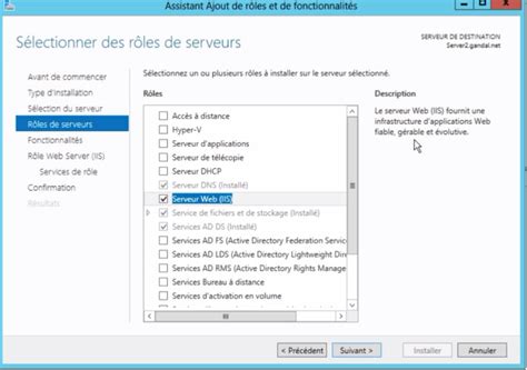 Comment Installer Et Configurer Le Server Web IIS Sous Windows Server