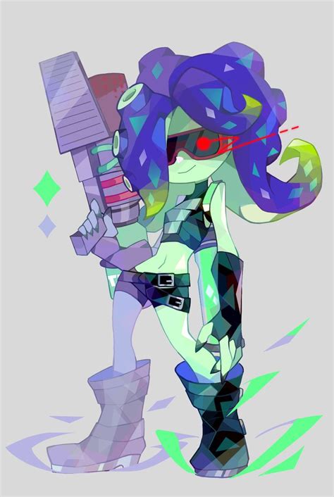 Sanitized Octoling By Amks Splatoon Splatoon Splatoon Art